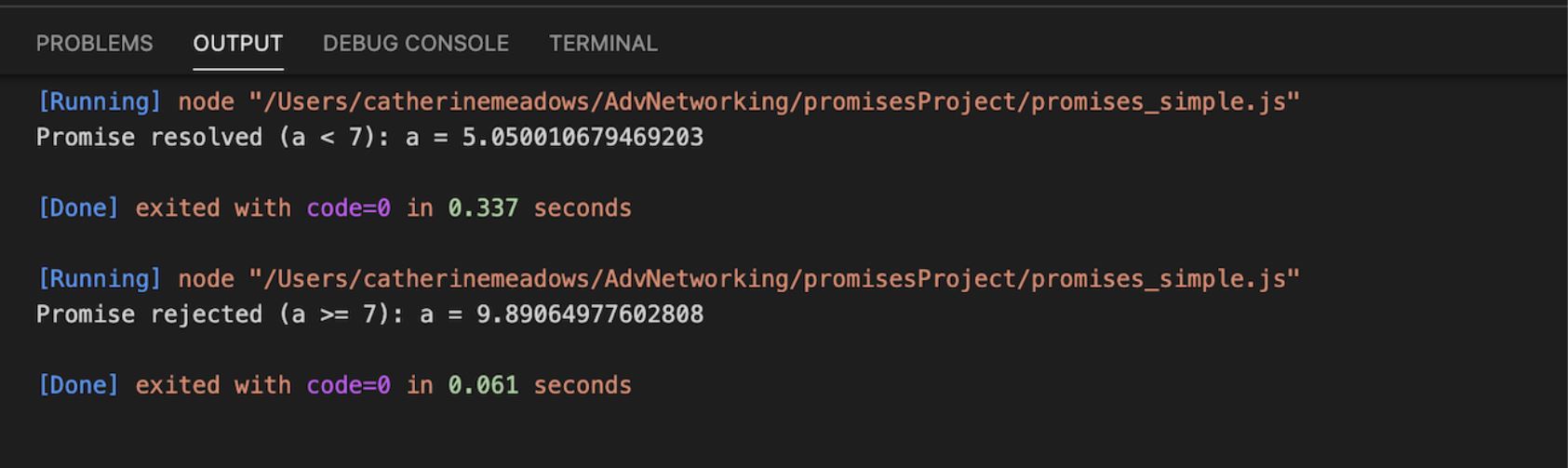 Javascript Promises Adv Networking And Distributed Systems