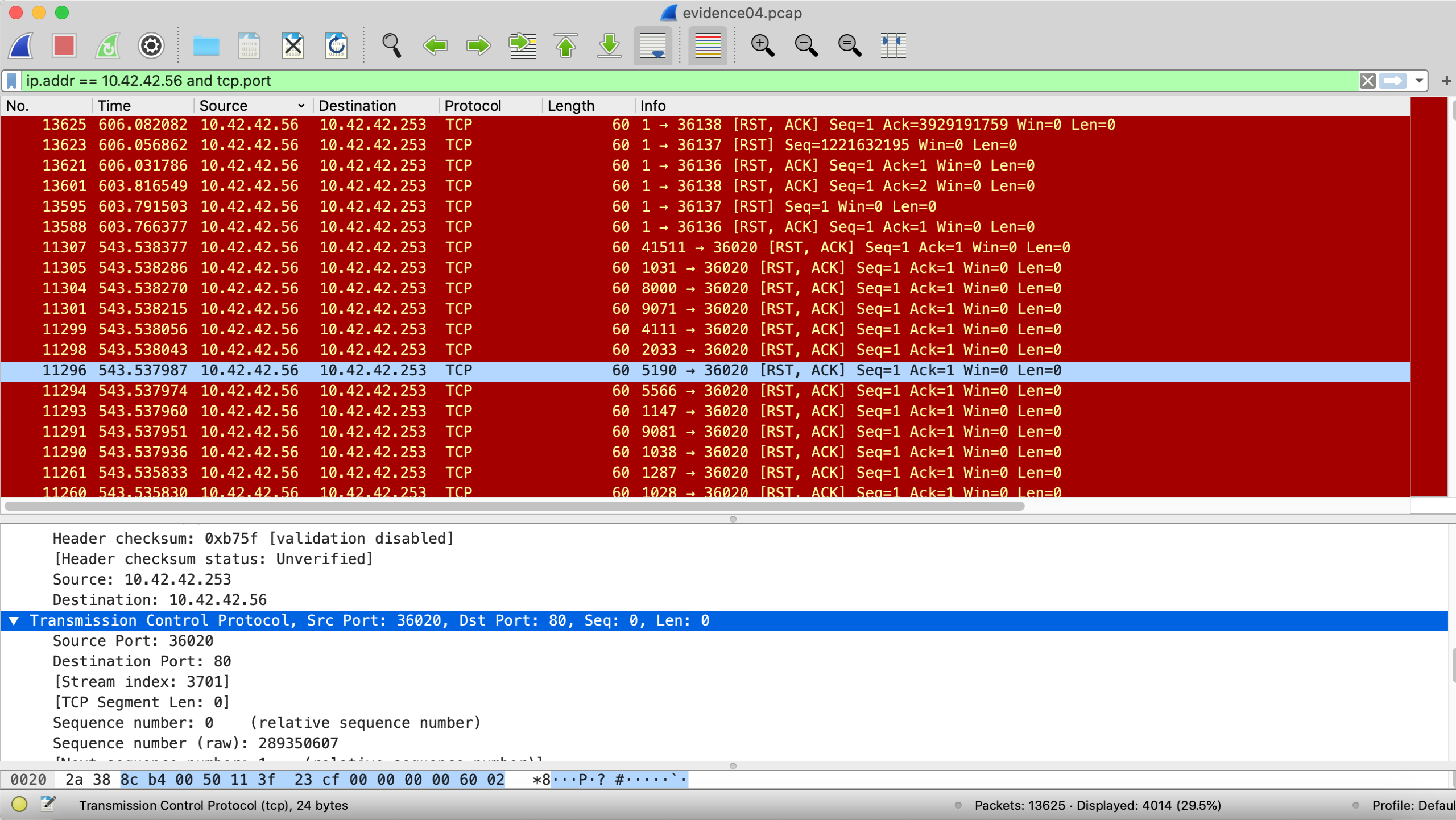 The Curious Mr.X analyzing malicious network reconnaissance by wireshark | Adv. Networking and ...